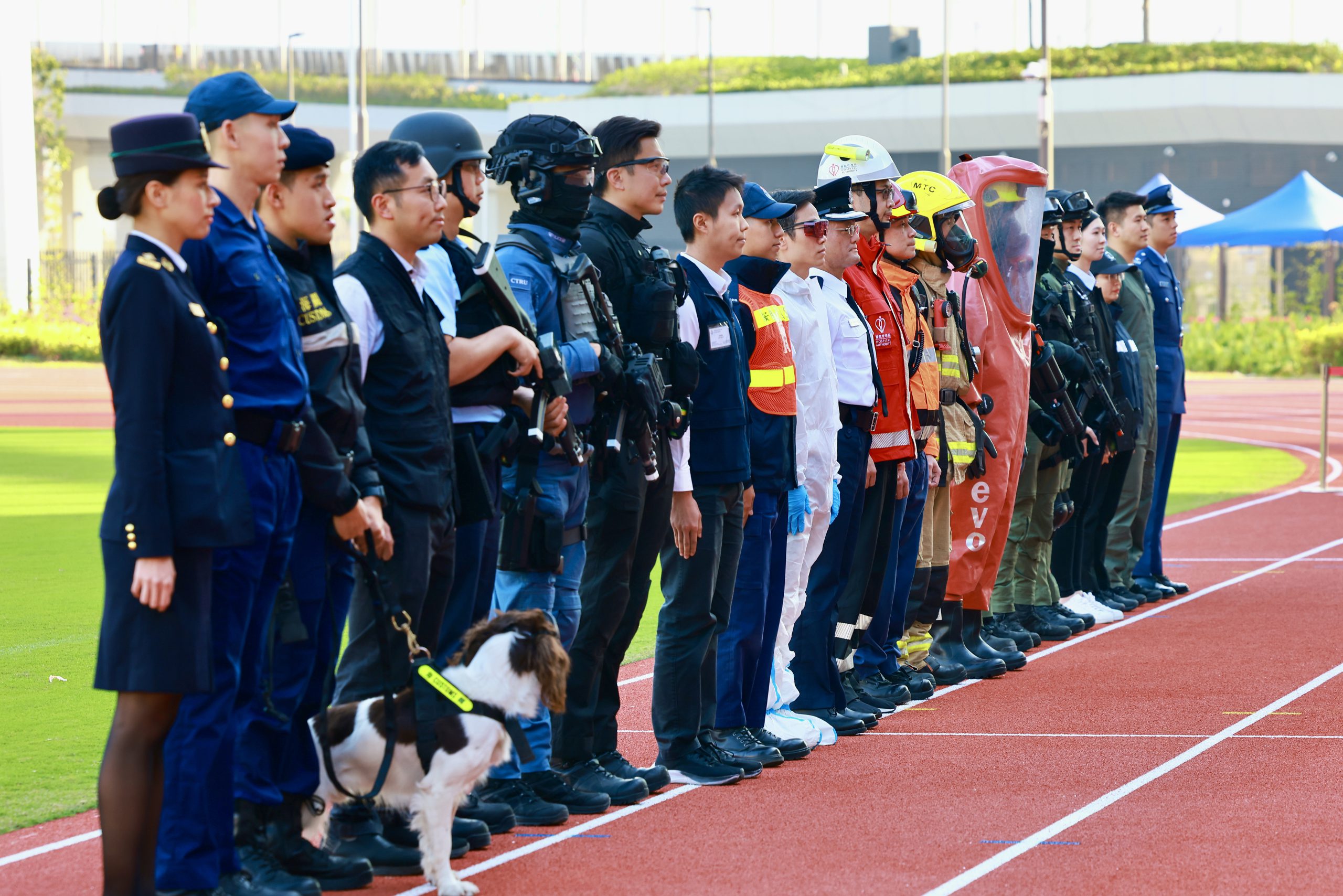 Inter-departmental counter-terrorism exercise "WISDOMLIGHT" smoothly ...